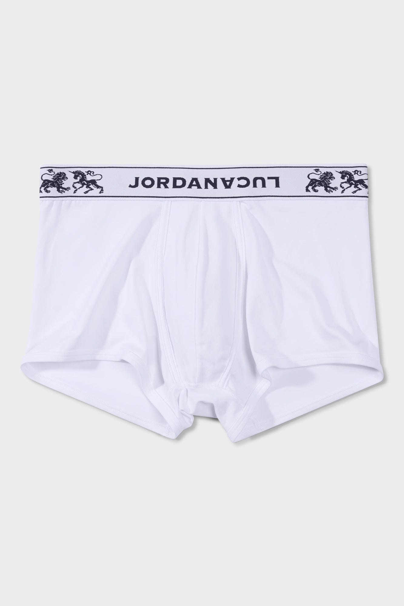 JLT-1 SINGLE WAISTBAND BOXER WHITE – JORDANLUCA
