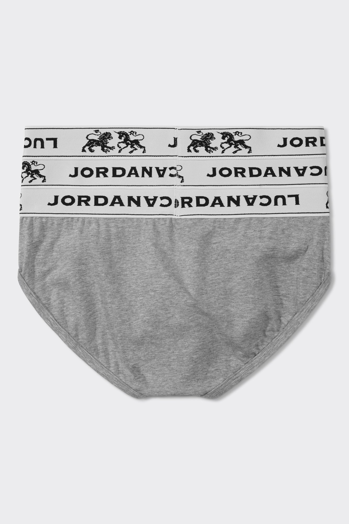 JLT-3 TRIPLE WAISTBAND BRIEF GREY – JORDANLUCA